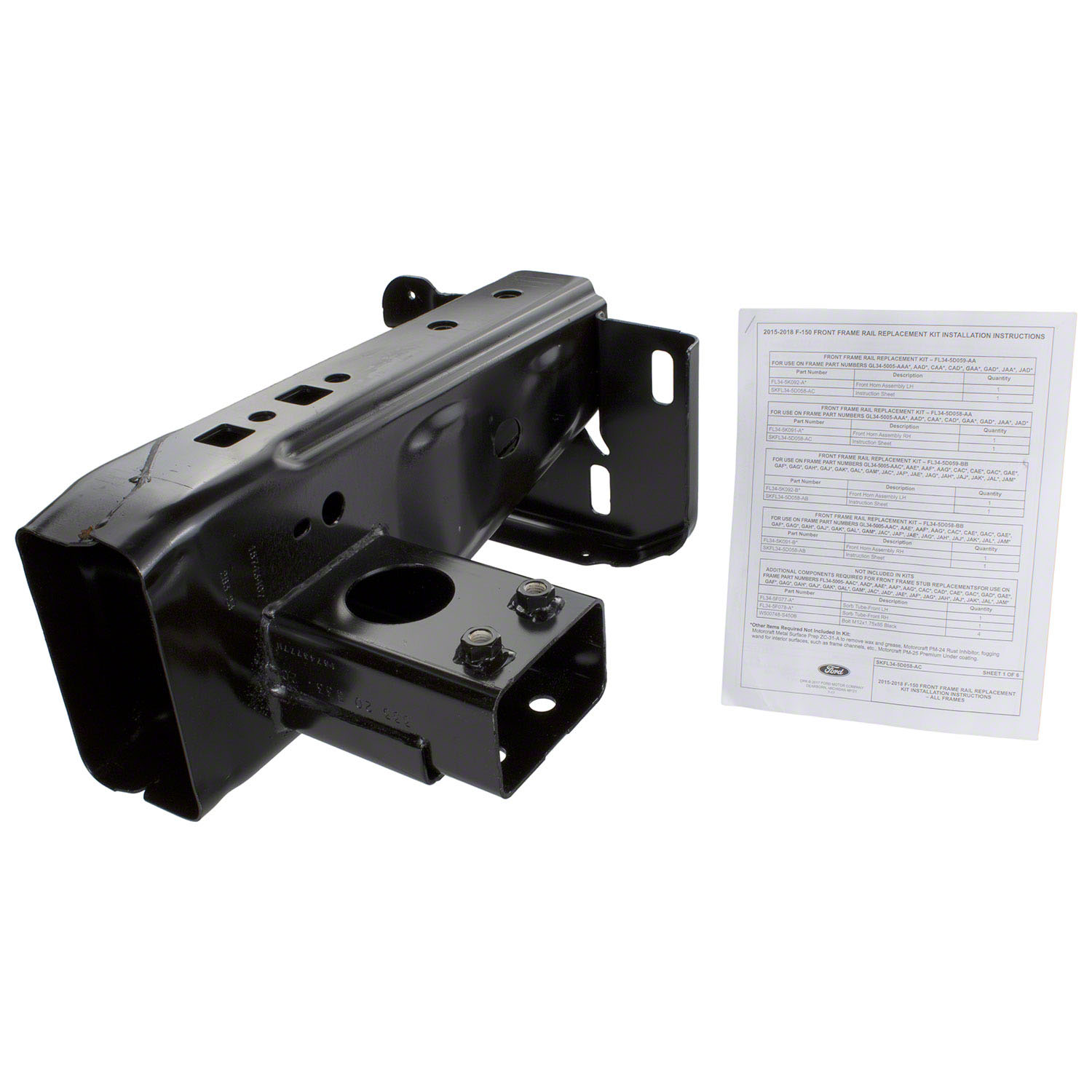 Frame Rail End Replacement Kit - Left | Parts | Ford.com