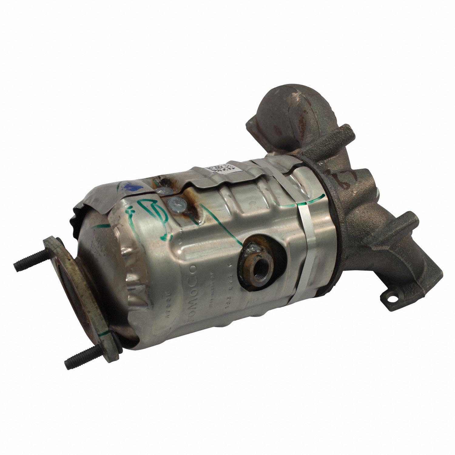 Catalytic Converter with Integrated Exhaust Manifold And Catalyst ...