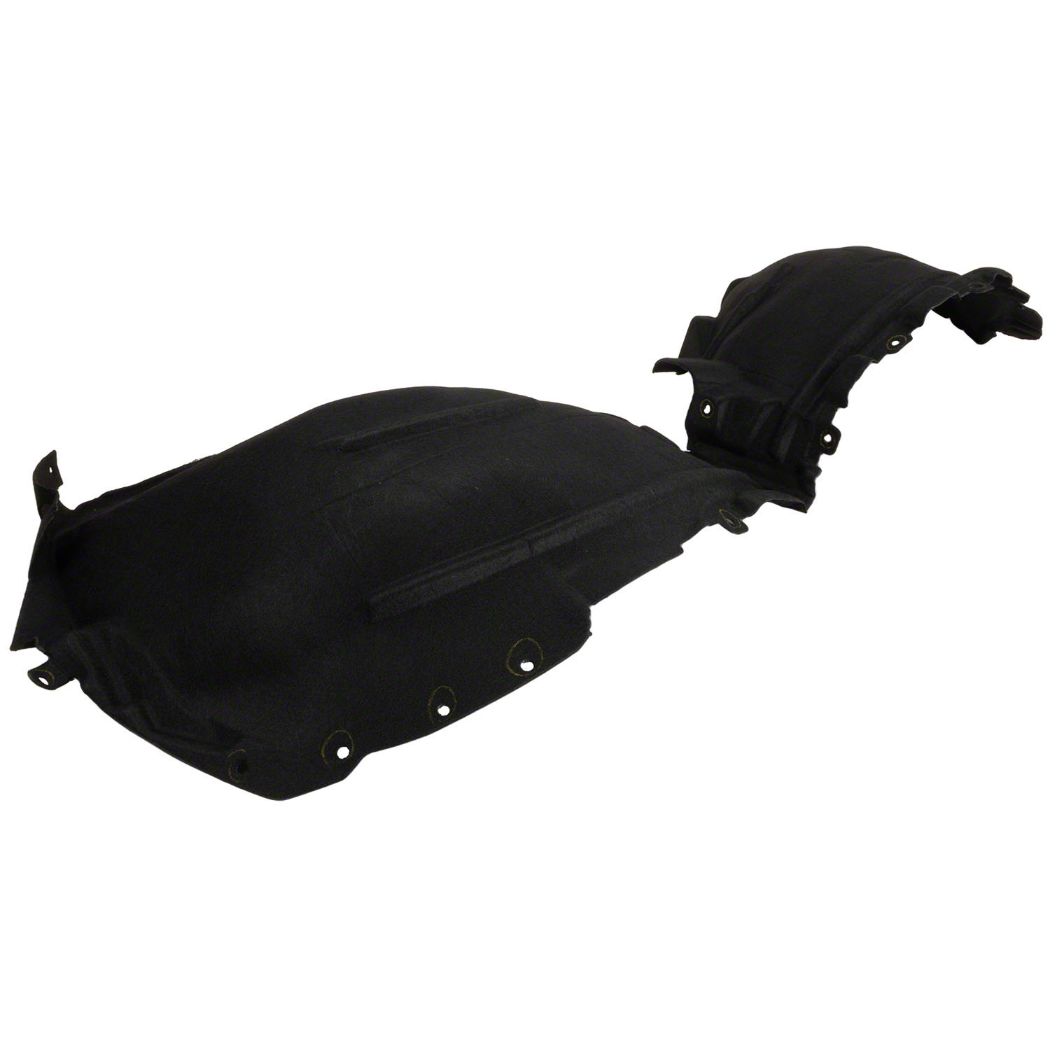 Fender Splash Shield Guard Wheel Well Liner Extension - Left, Front 2 ...