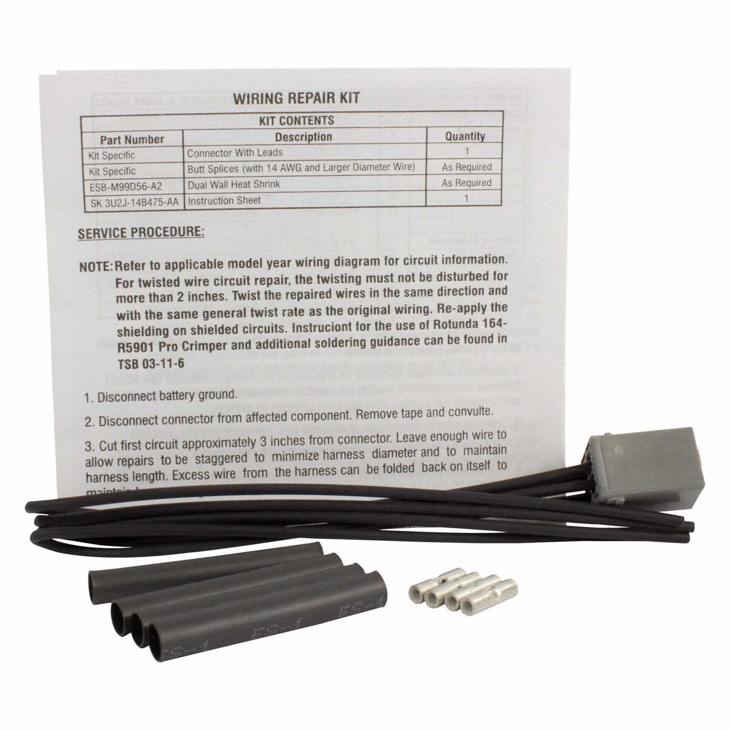 Power Window Switch Connector Wire | Parts | Ford.com
