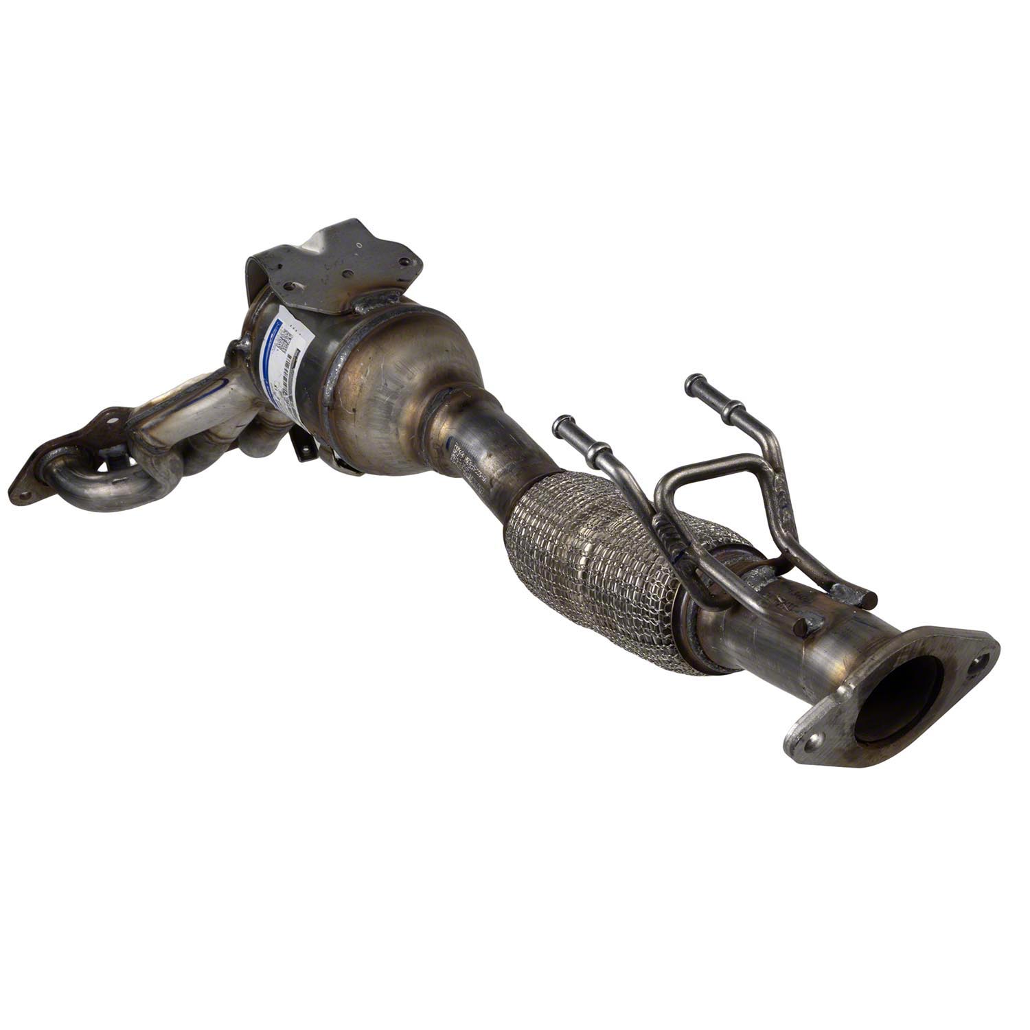 Catalytic Converter with Integrated Exhaust Manifold And Catalyst - 2 ...