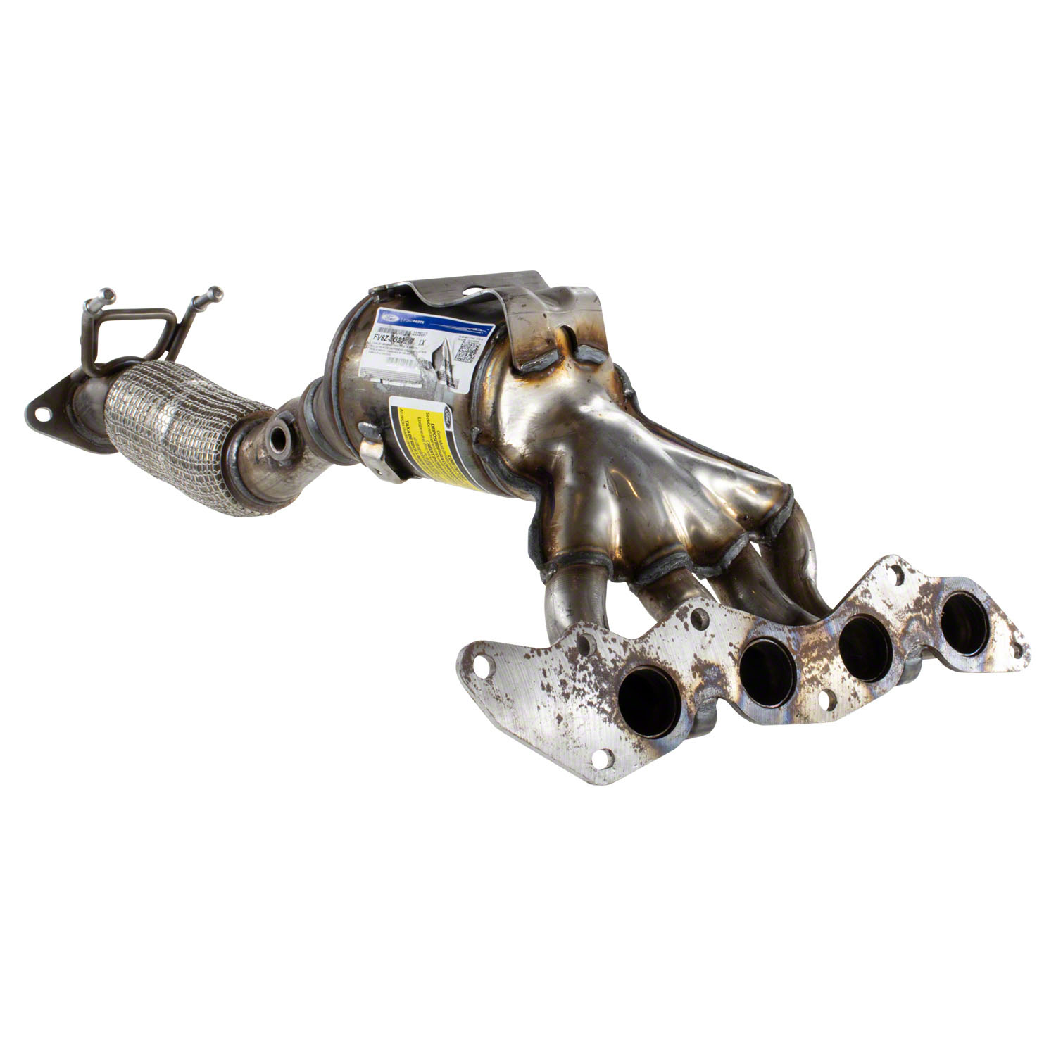 Catalytic Converter with Integrated Exhaust Manifold And Catalyst ...