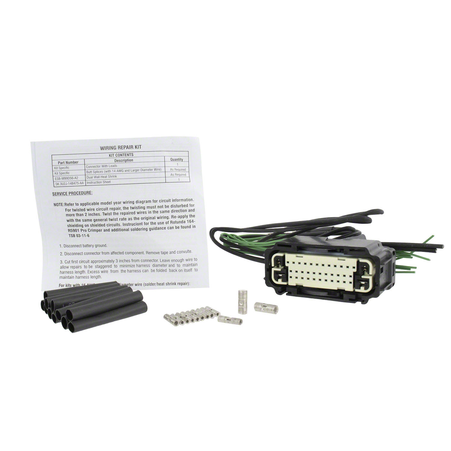 Abs Module Connector Wire - 38 Cavity | Parts | Ford.com